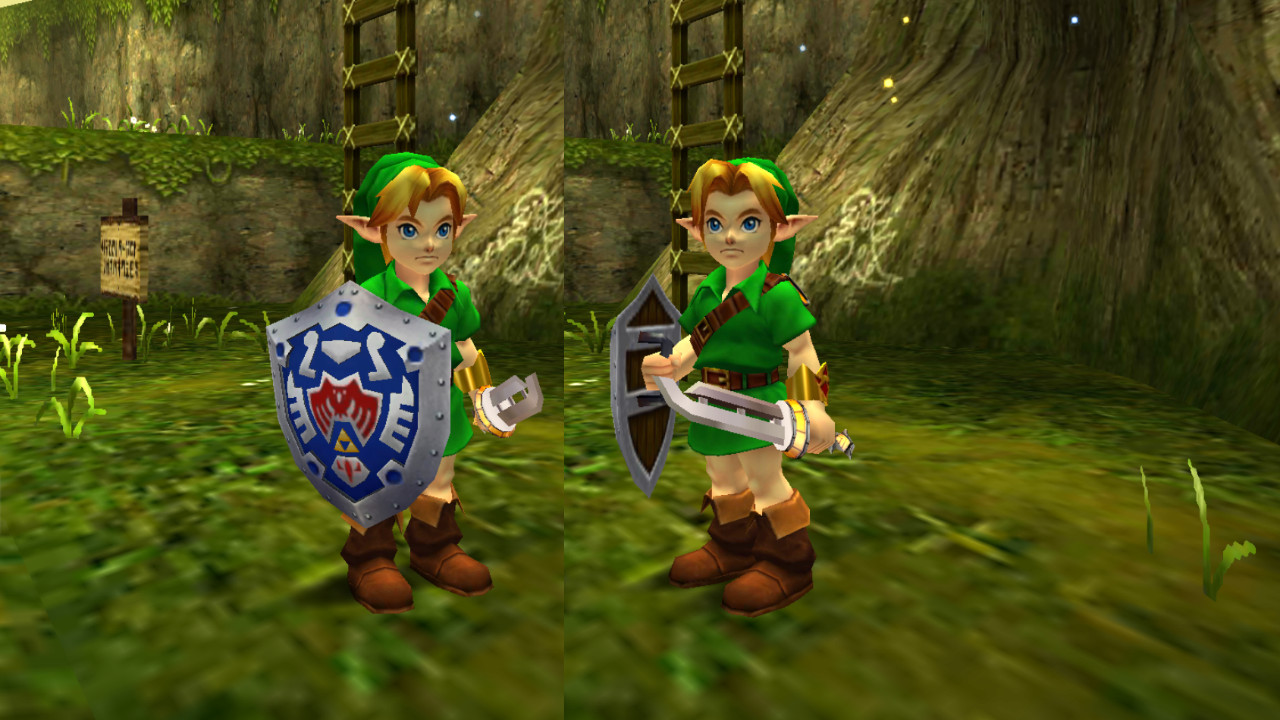 Play as Majora's Mask Link Mod for The Legend of Zelda: Ocarina of Time ...