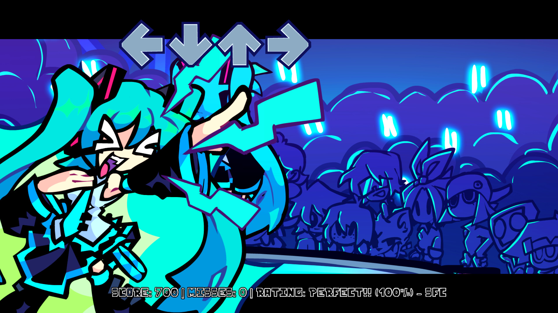 Hatsune miku - Project funkin' Mod for Friday Night Funkin' | FNF Mods