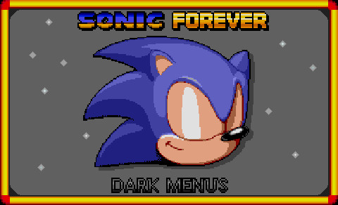 Sonic Forever - Dark Menus Mod for Sonic the Hedgehog Forever | S1F Mods