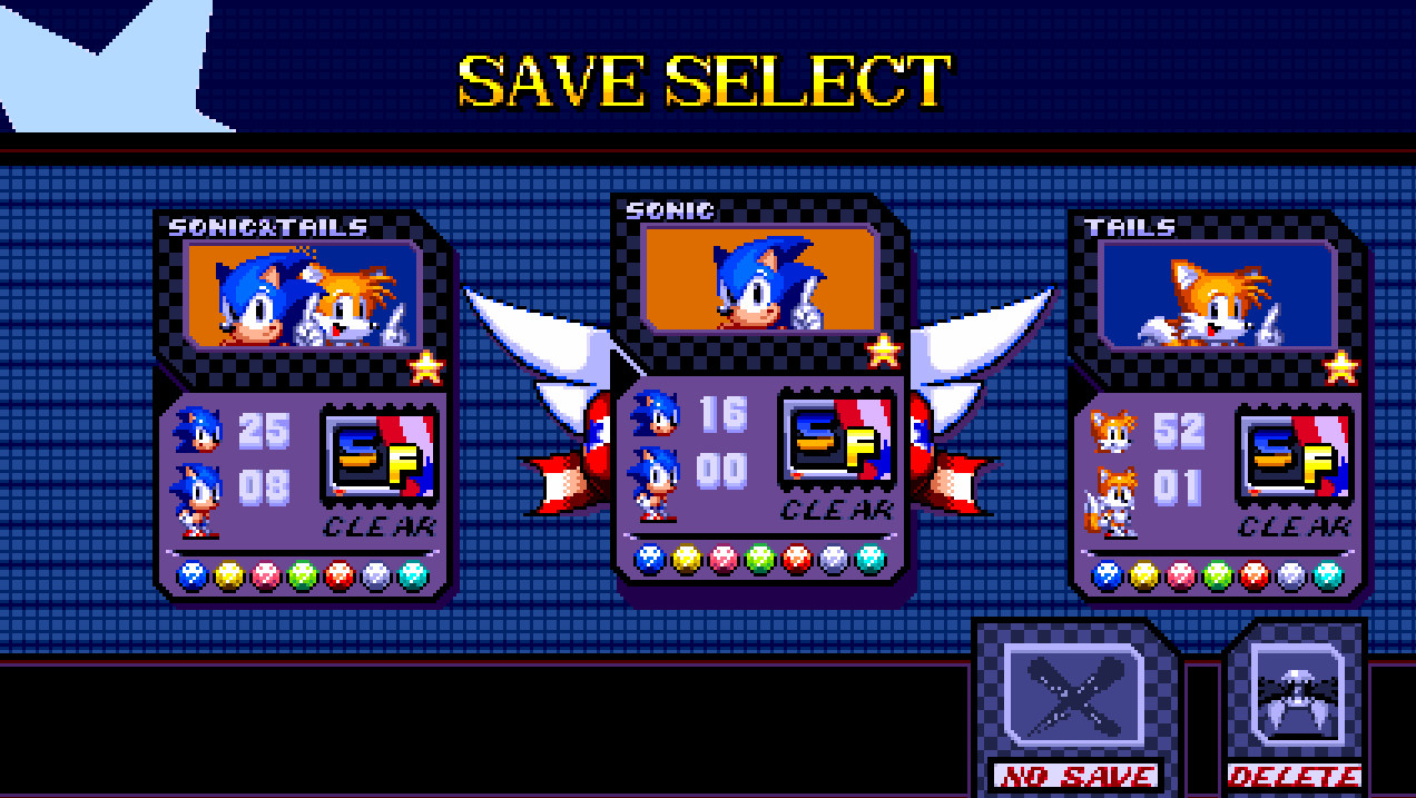 Sonic Forever - Dark Menus Mod for Sonic the Hedgehog Forever | S1F Mods