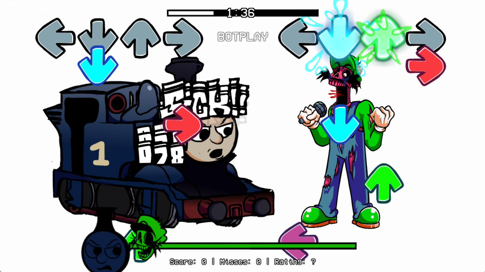 Playable IHY Luigi V2 Mod for Friday Night Funkin' | FNF Mods