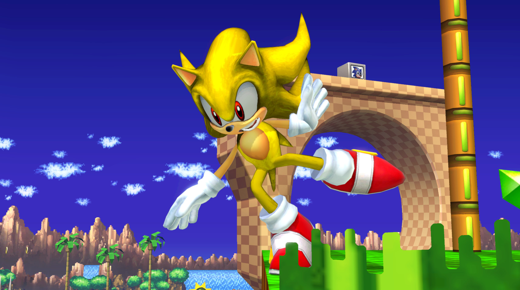 Akaneia Sonic (2.2.8) Mod for Super Smash Bros. Ultimate | SSBU Mods