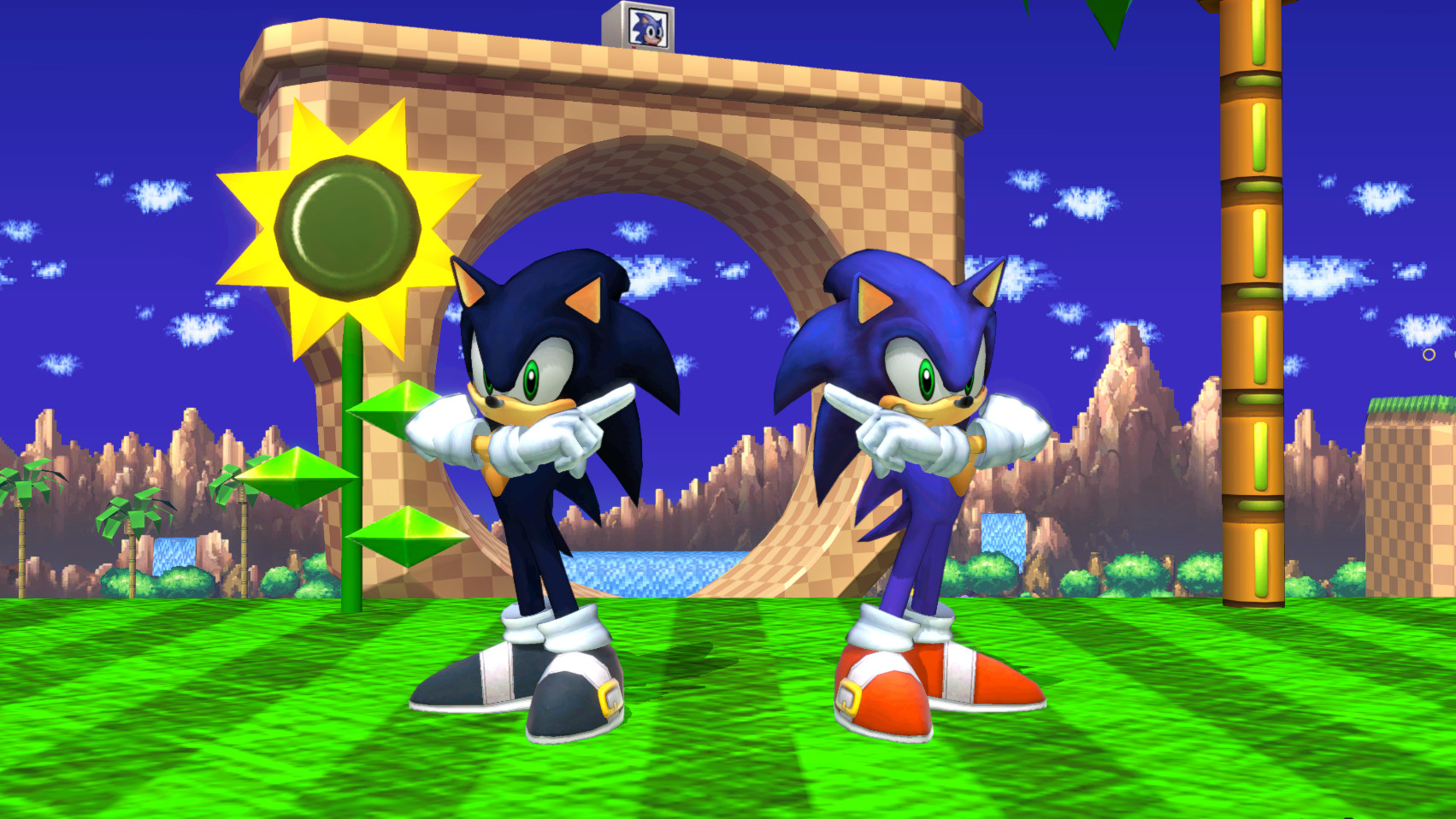 Akaneia Sonic (2.2.8) Mod for Super Smash Bros. Ultimate | SSBU Mods