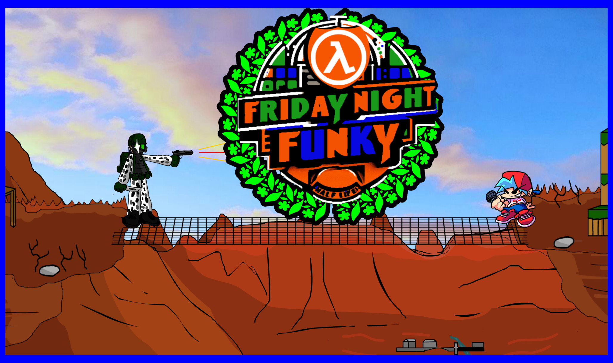 FNF HALF LIFE V0.5 REMASTER. Mod for Friday Night Funkin' | FNF Mods