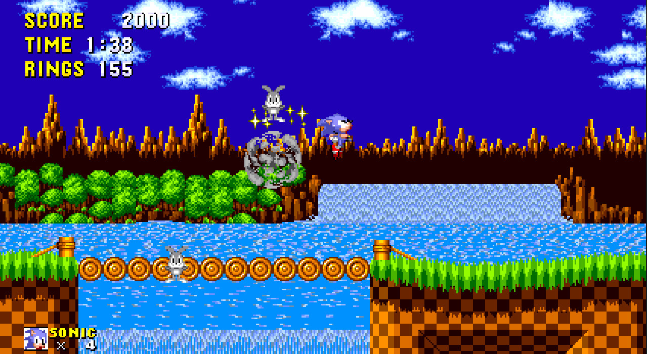 Sonic 4 SNES Sonic Mod for Sonic the Hedgehog Forever | S1F Mods