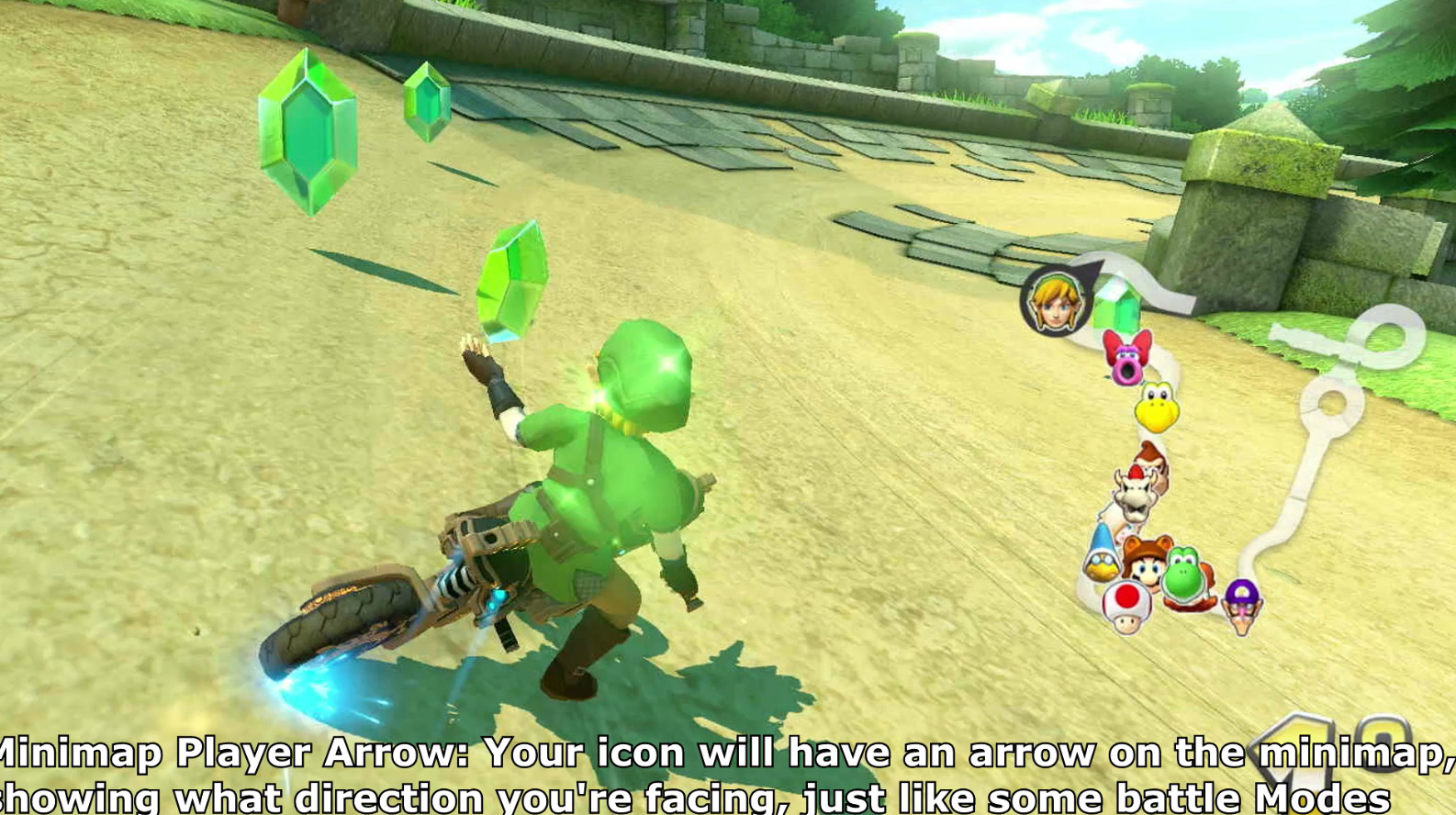 Minimap Player Arrow Mod for Mario Kart 8 Deluxe | MK8D Mods