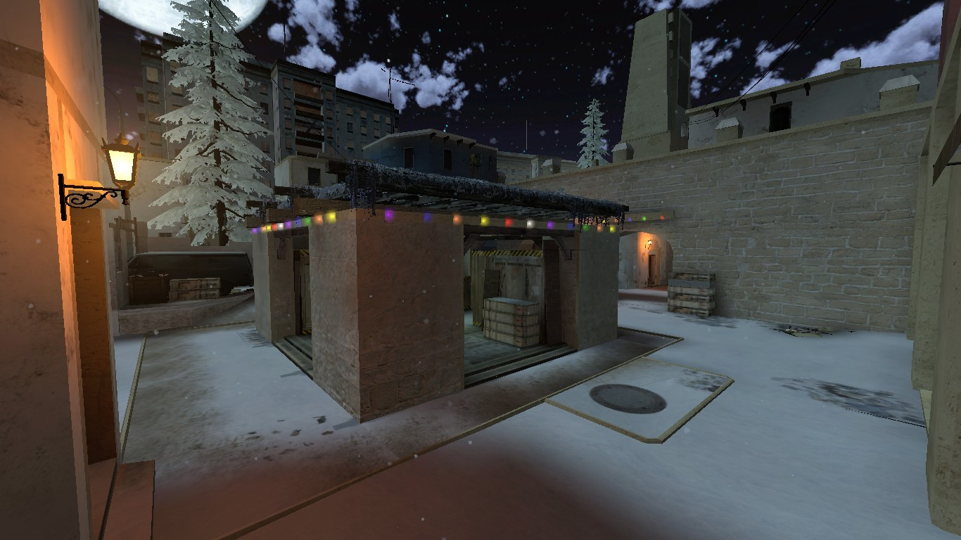 de_mirage_csgo_xmas_night Mod for Counter-Strike: Source | CS:S Mods