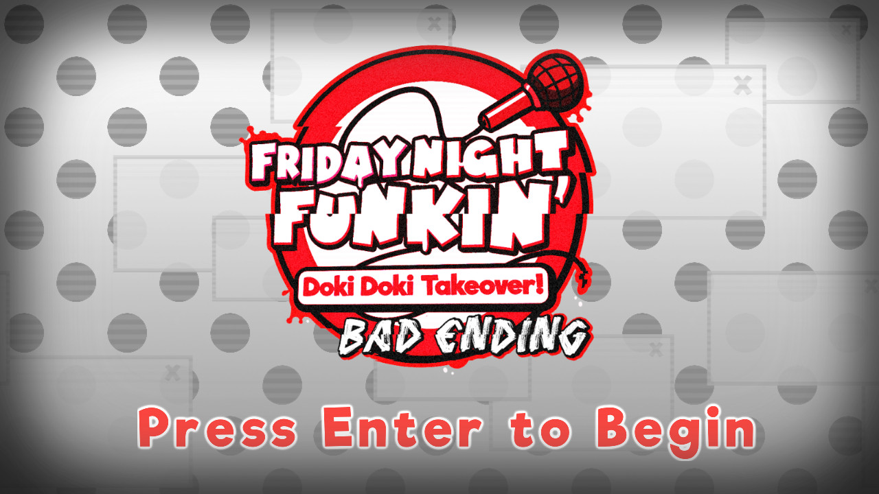 Doki Doki Takeover! - BAD ENDING Mod for Friday Night Funkin' | FNF Mods