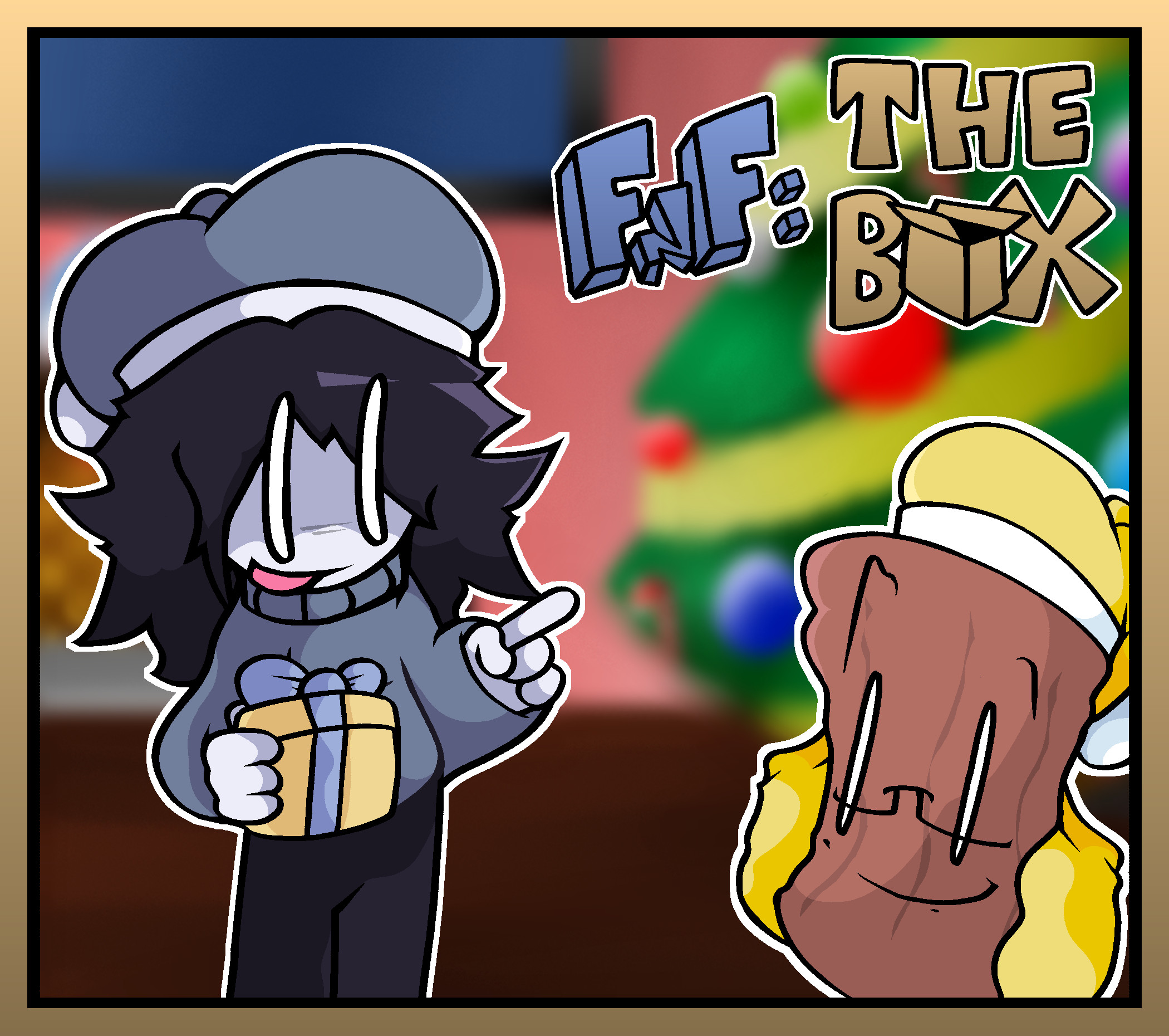 FNF: The Box [+MashDown Update] Mod for Friday Night Funkin' | FNF Mods