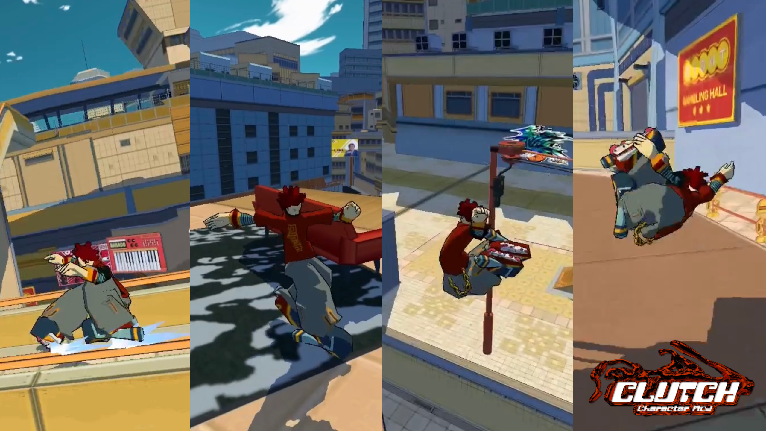 Clutch (JSRF) Mod for Bomb Rush Cyberfunk | BRC Mods