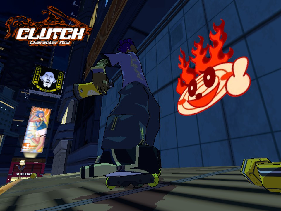 Clutch (JSRF) Mod for Bomb Rush Cyberfunk | BRC Mods