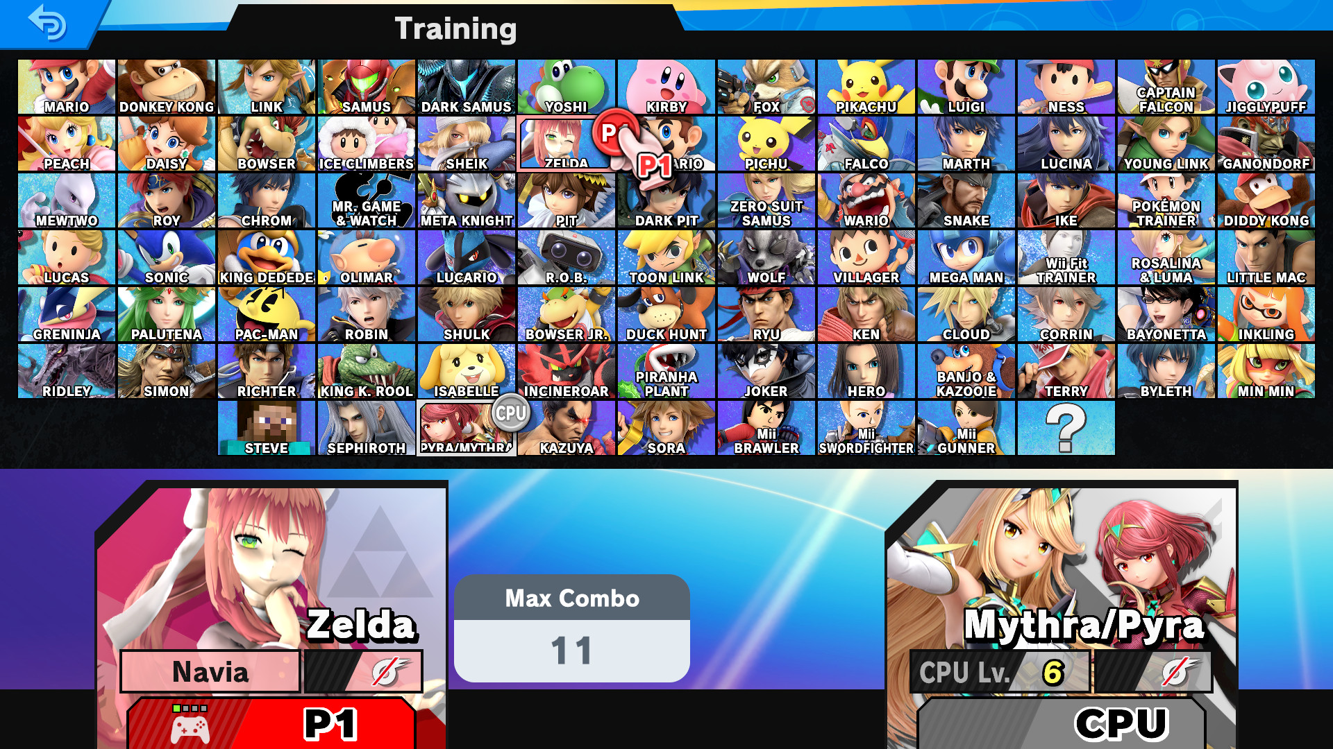 Monika over Zelda Mod for Super Smash Bros. Ultimate | SSBU Mods