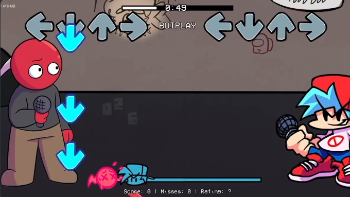 FNF Cherry BOOM! Mod for Friday Night Funkin' | FNF Mods