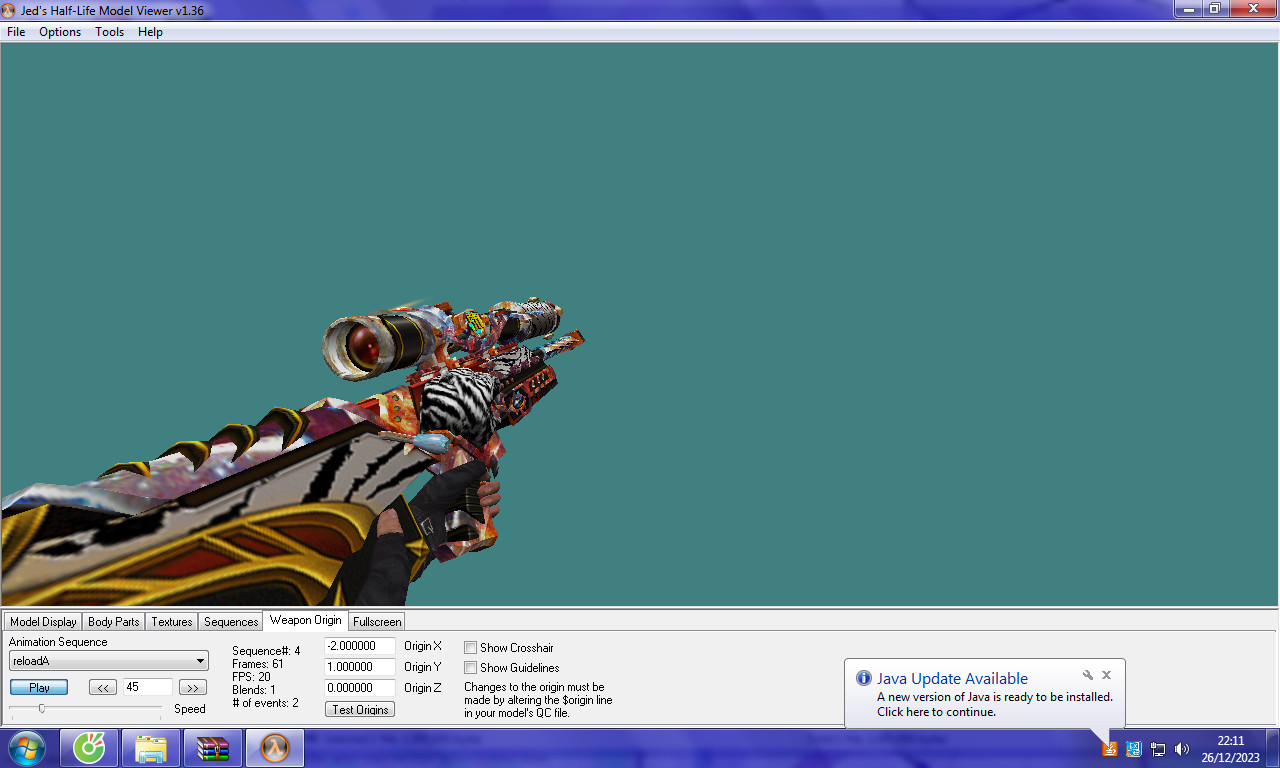 Buff M95 Star Tiger Mod for Counter-Strike 1.6 | CS1.6 Mods
