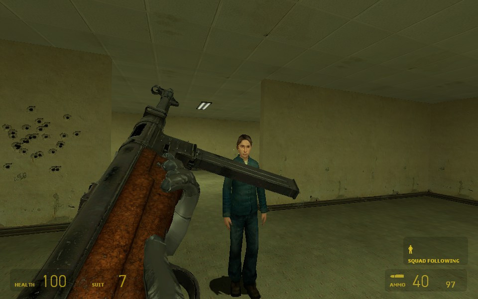 HL2:Vanguard MP-40 [smg1 Replacement] Mod for Half-Life 2 | HL2 Mods