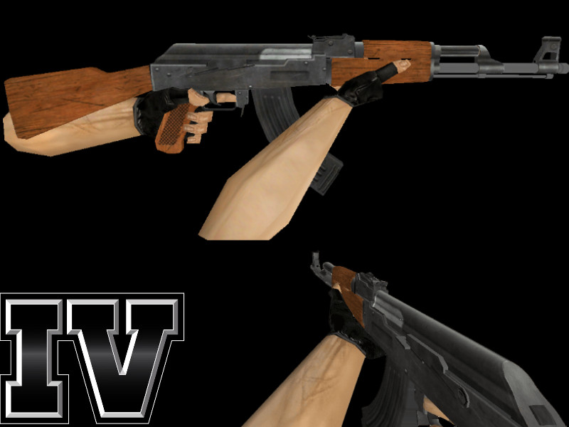 GTA IV Weapon pack Mod for Counter-Strike 1.6 | CS1.6 Mods