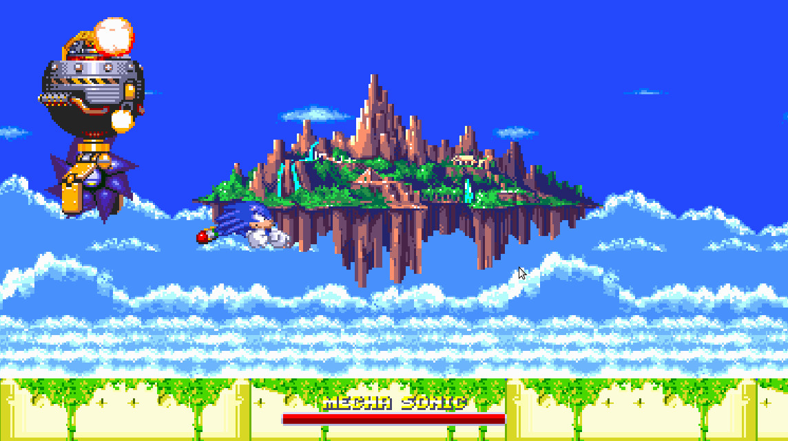 Sonic 3D in 2D E-99 V2 Mod for Sonic 3 A.I.R. | S3AIR Mods