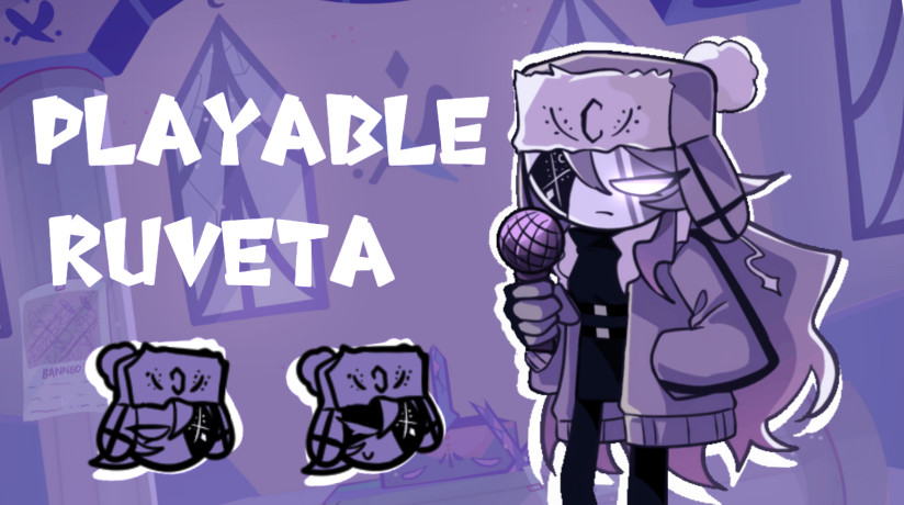 PLAYABLE RUVETA Mod for Friday Night Funkin' | FNF Mods