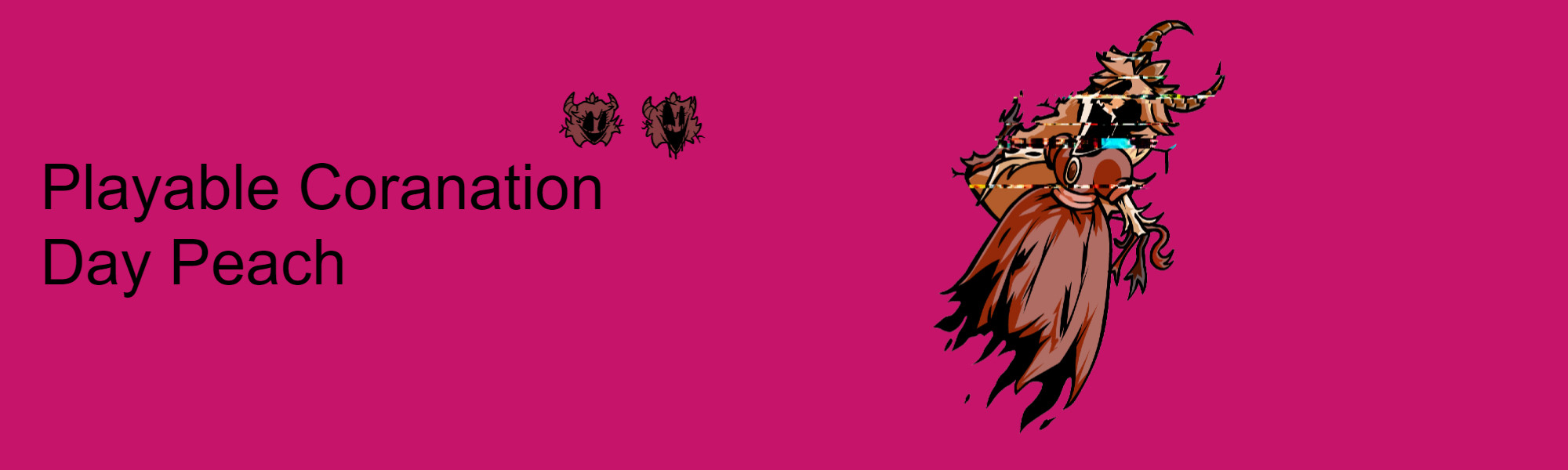 Playable Coronation Day Peach (Glitchy) Mod for Friday Night Funkin ...