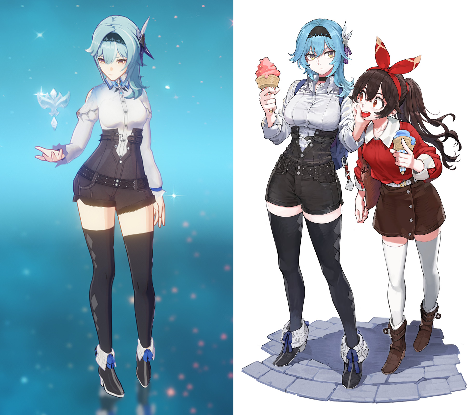 Winter Eula Mod for Genshin Impact | GI Mods