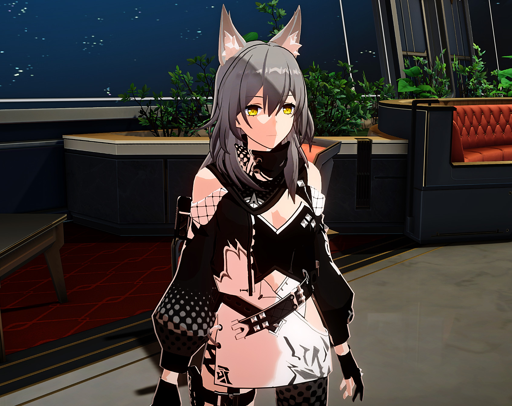 Black Stelle with Fox Ears(1.6 Fix!) Mod for Honkai Star Rail | HSR Mods