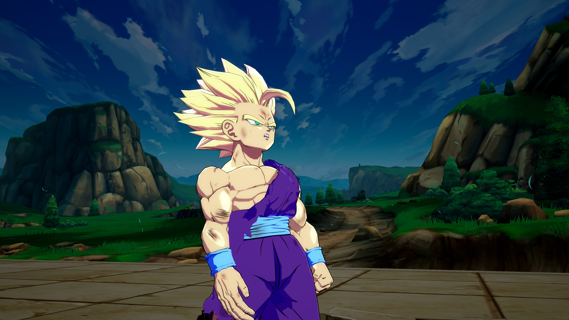 Battle Damaged SSJ2 Gohan Mod for Dragon Ball FighterZ | DB:FZ Mods