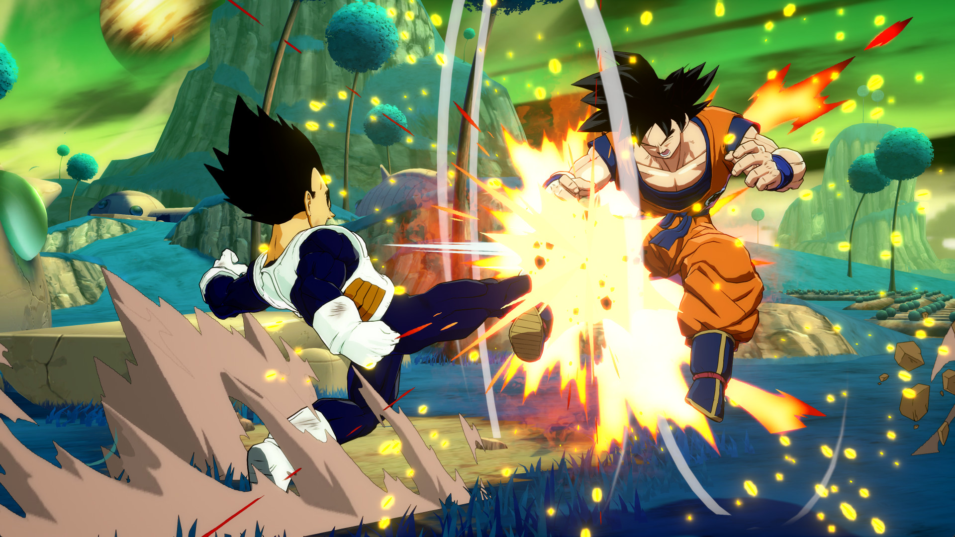 Namek Saiyan Armor Vegeta Mod for Dragon Ball FighterZ | DB:FZ Mods