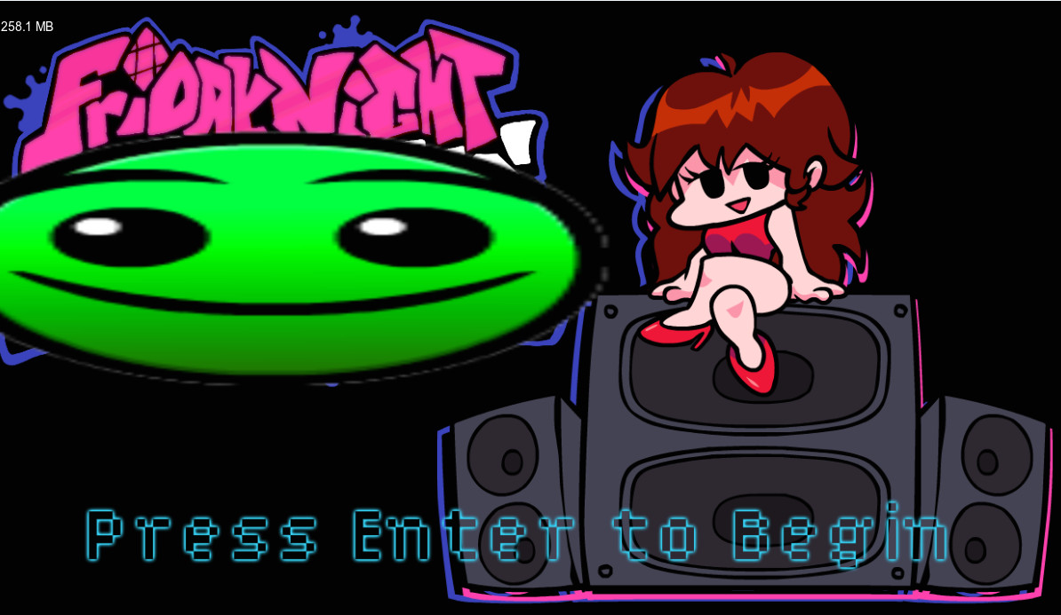 FNF Vs GD Normal Face Demo Mod for Friday Night Funkin' | FNF Mods