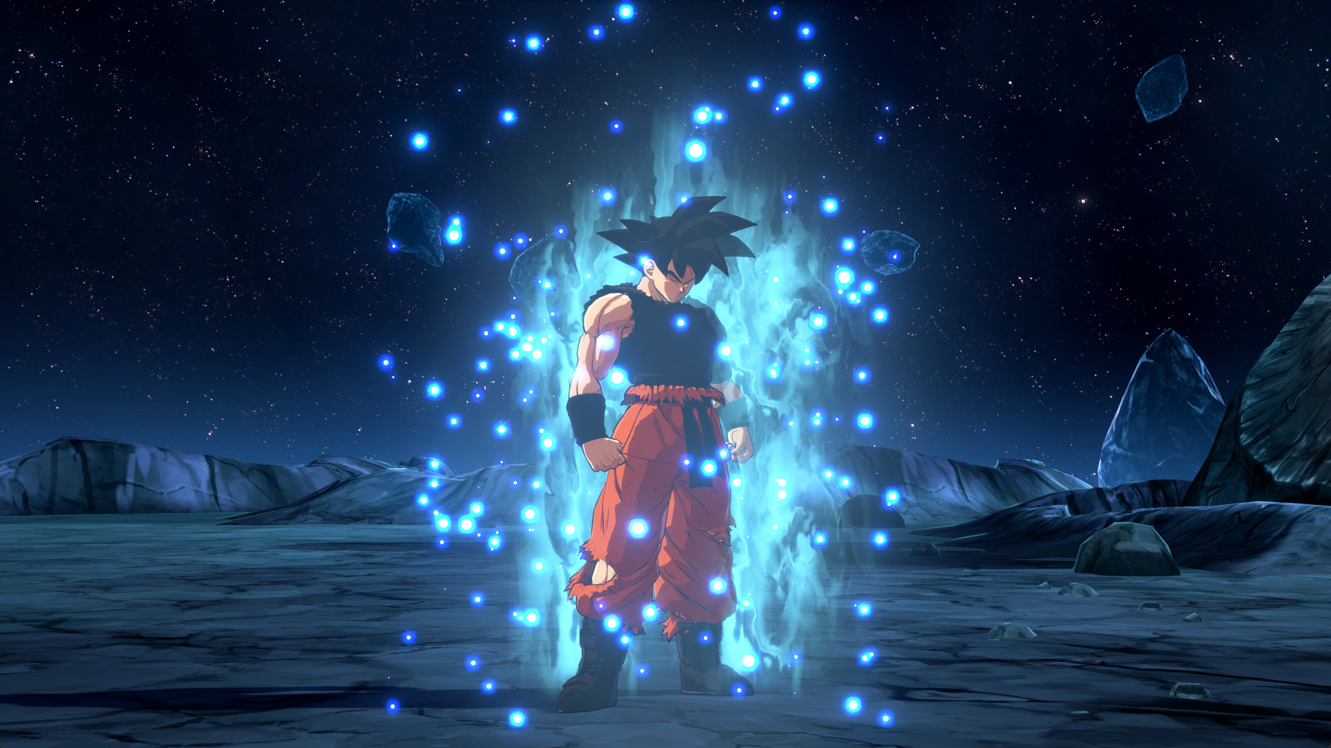 SDBH Ultra Instinct-Sign Goku: Black Shirt Mod for Dragon Ball FighterZ ...