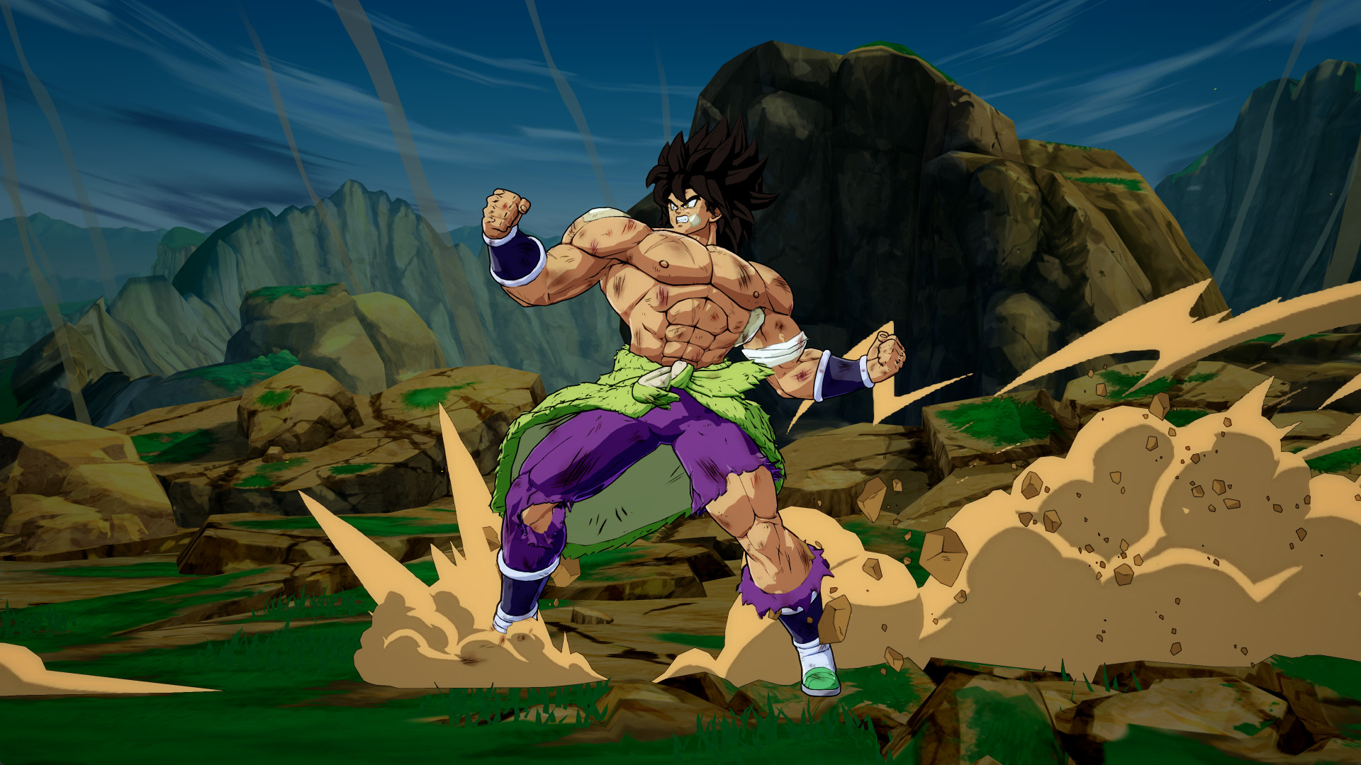 Battle Damaged Broly (DBS) Mod for Dragon Ball FighterZ | DB:FZ Mods