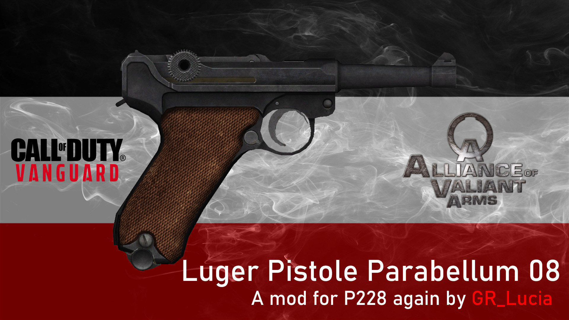 Luger Pistol 08 on Vanguard Animation Mod for Counter-Strike 1.6 | CS1 ...