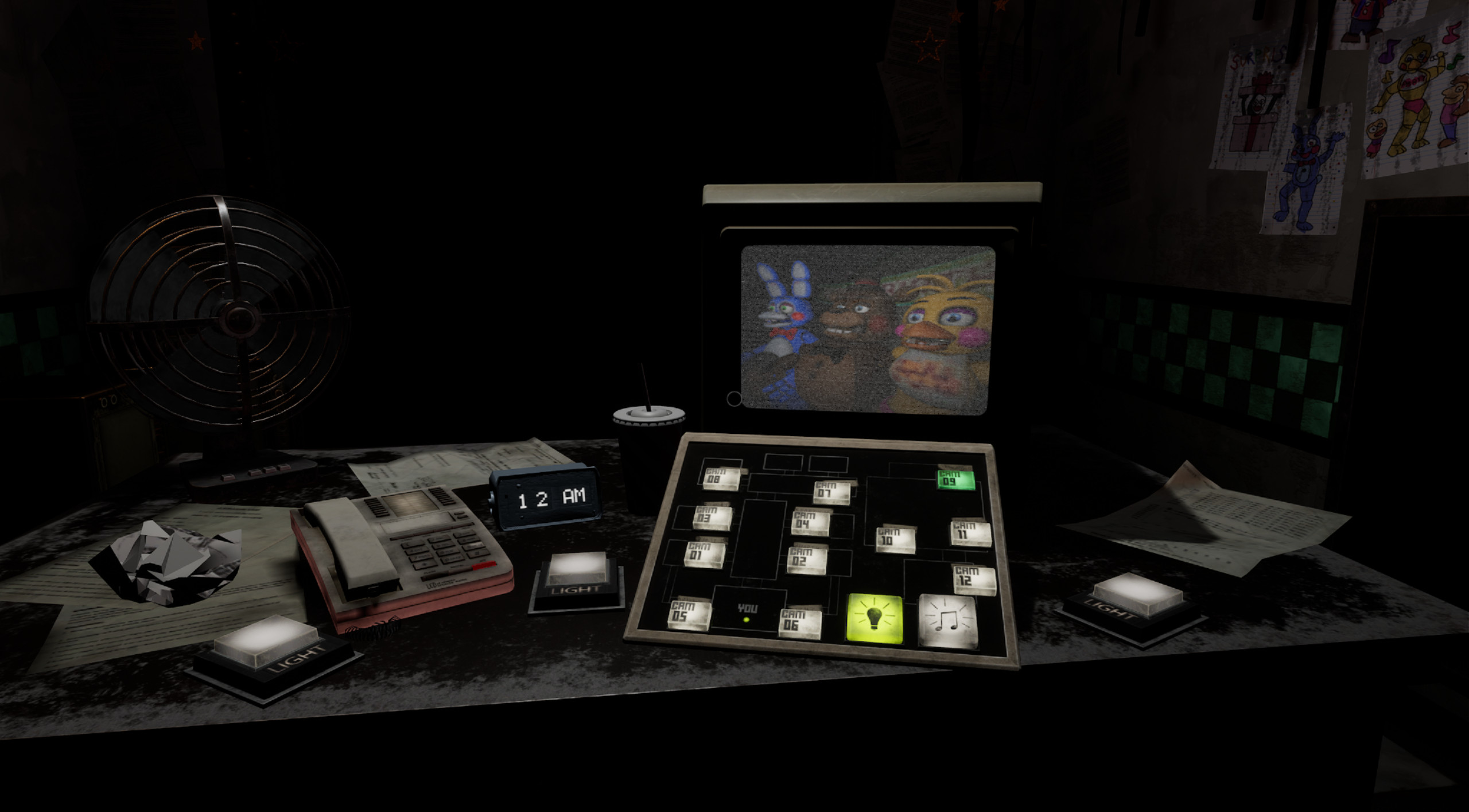 Colourful Cameras Mod for Five Nights at Freddy's: Help Wanted | FNAF ...