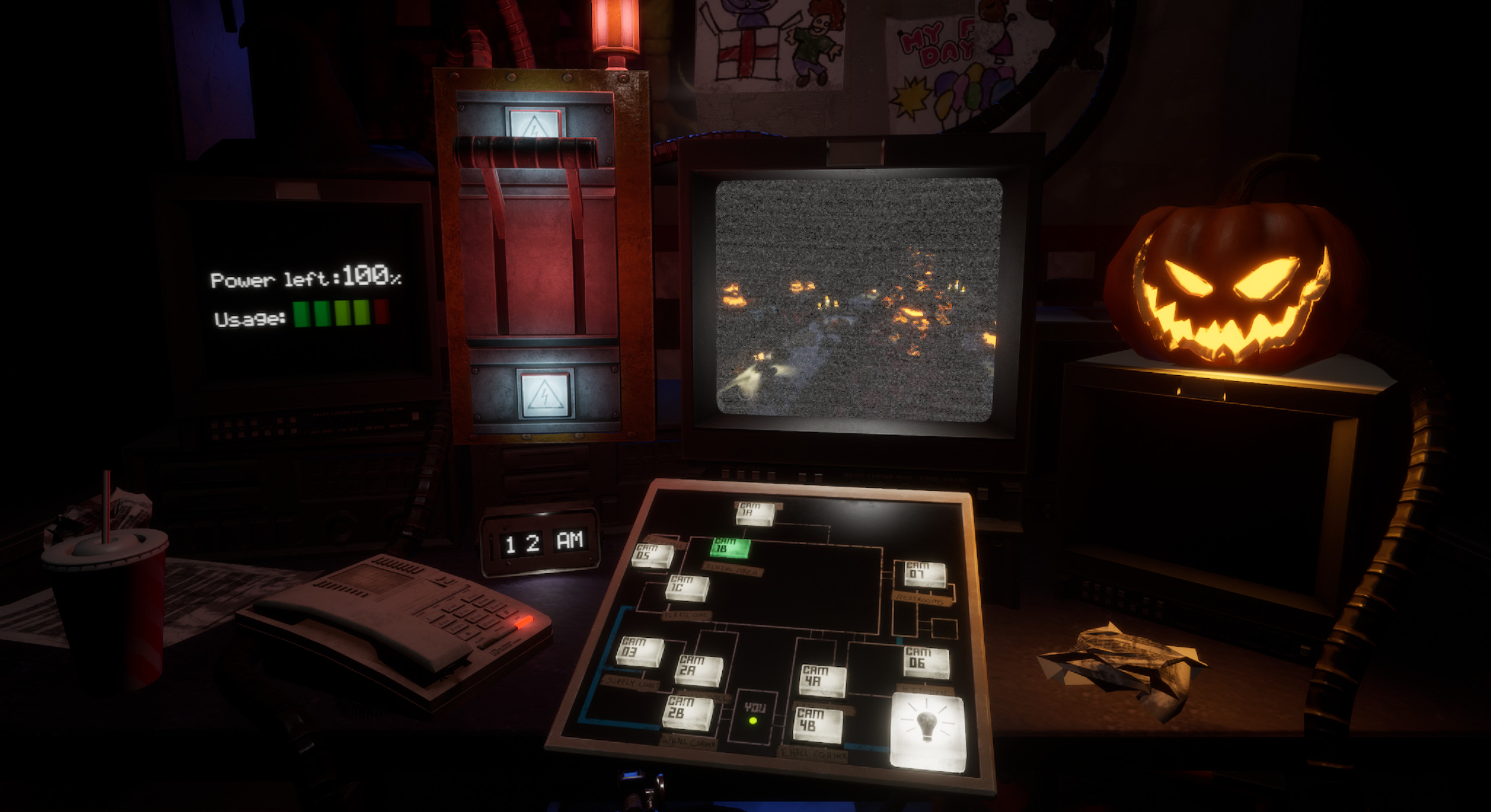 Colourful Cameras Mod For Five Nights At Freddy S Help Wanted Fnaf