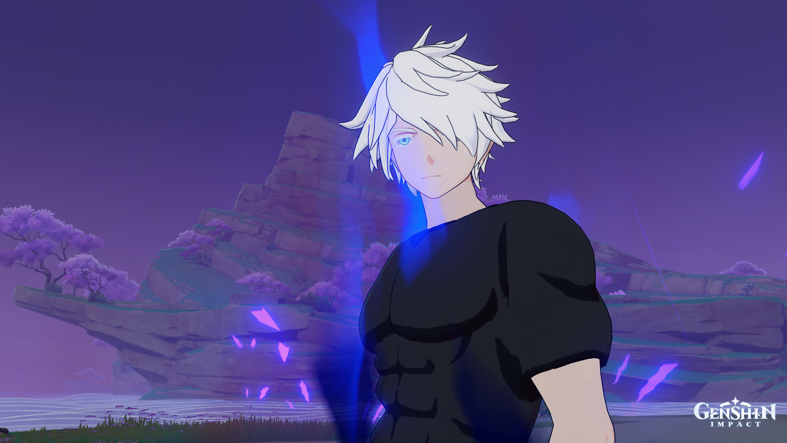 Gojo in Toji drip | Wriothesley Mod for Genshin Impact | GI Mods