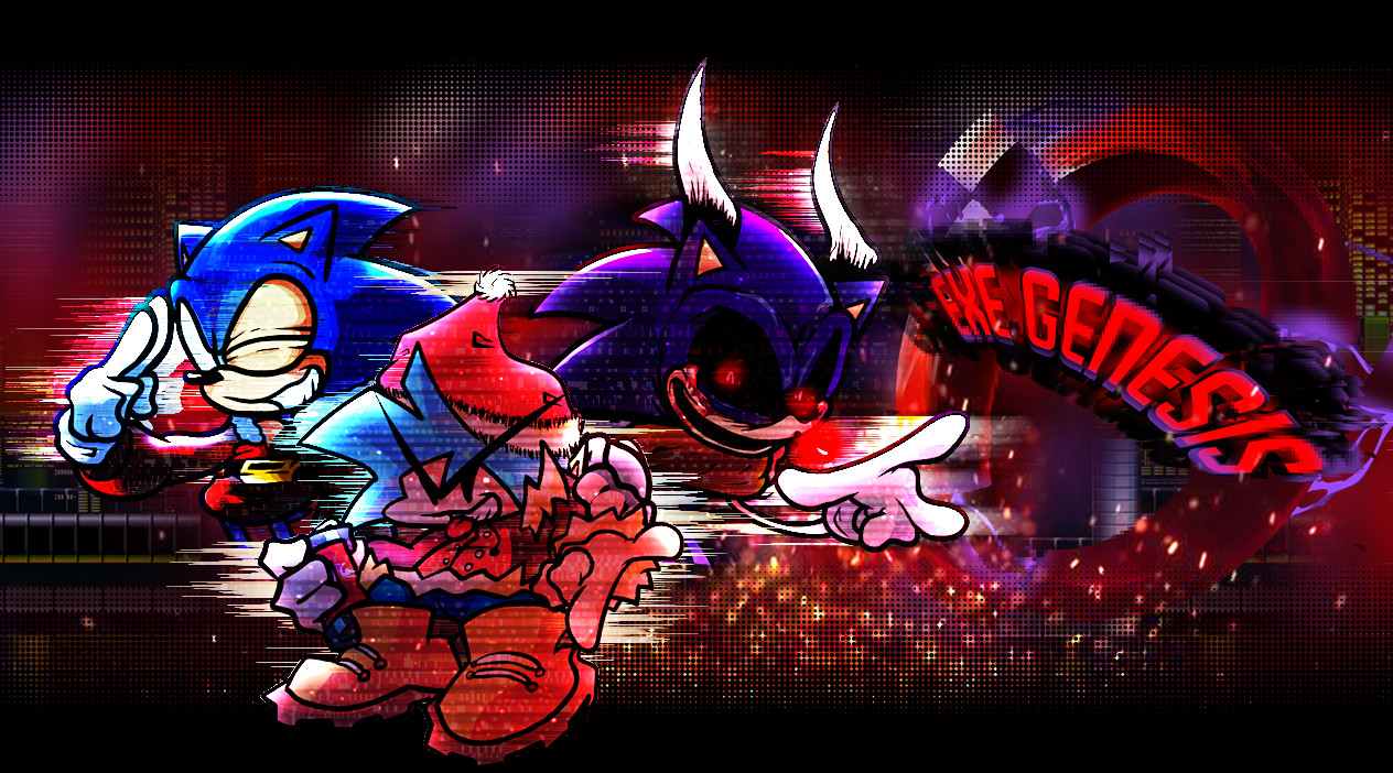 Vs. Sonic.EXE Executable Genesis (XMAS UPDATE) Mod for Friday Night ...