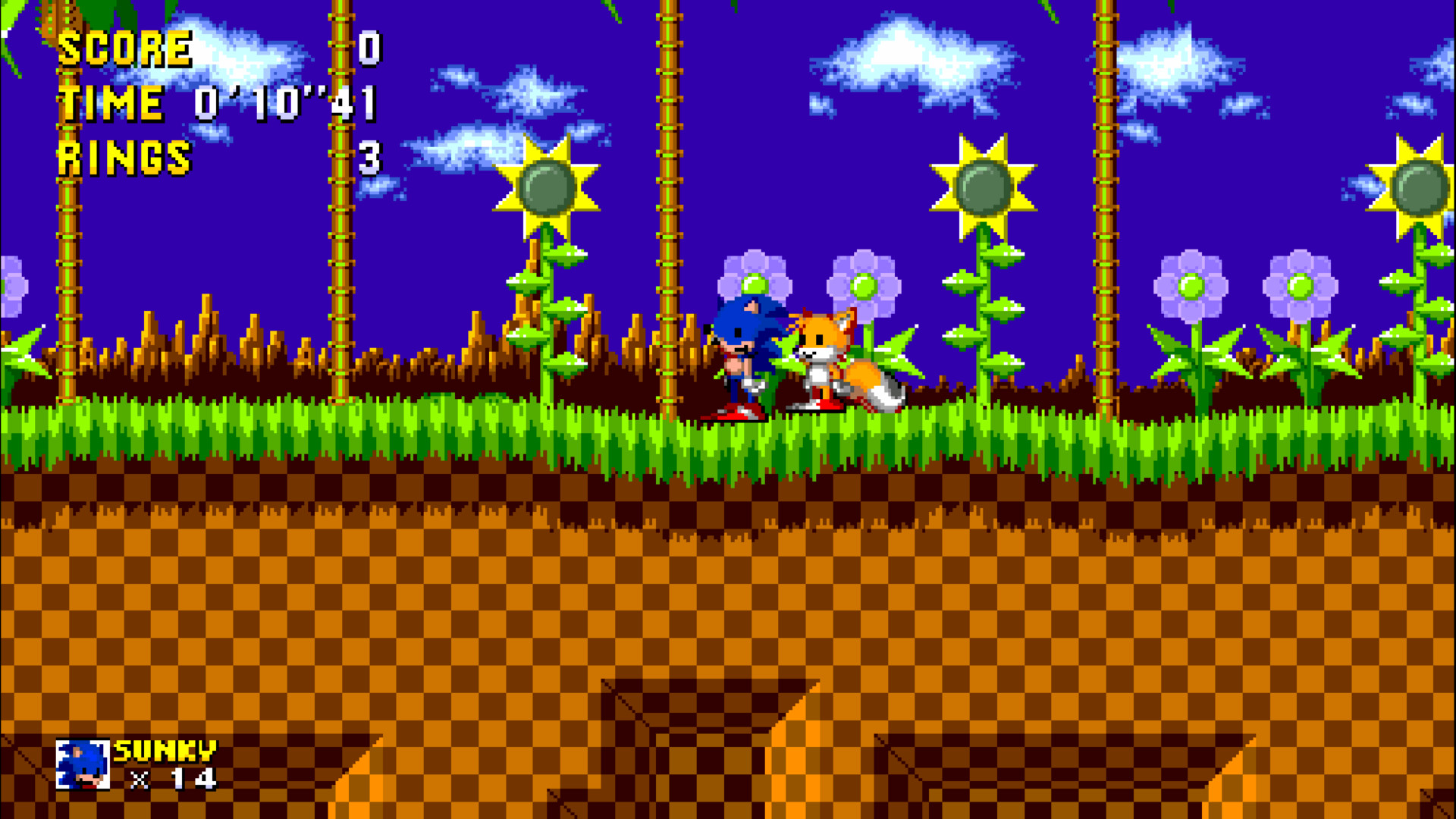 sunky the mod (sunky+ update) Mod for Sonic the Hedgehog Forever | S1F Mods