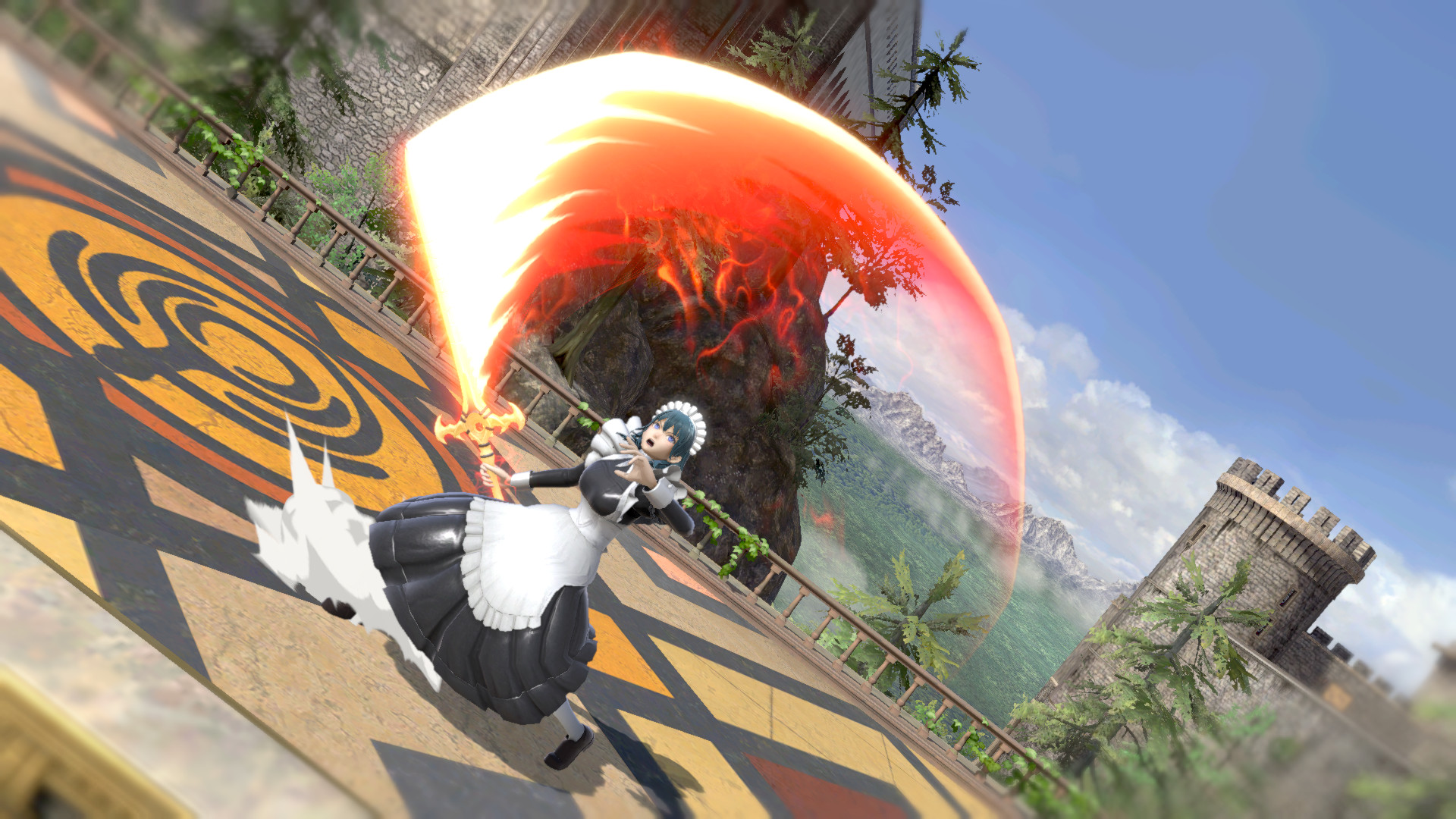 Byleth - Servant Attire Mod for Super Smash Bros. Ultimate | SSBU Mods
