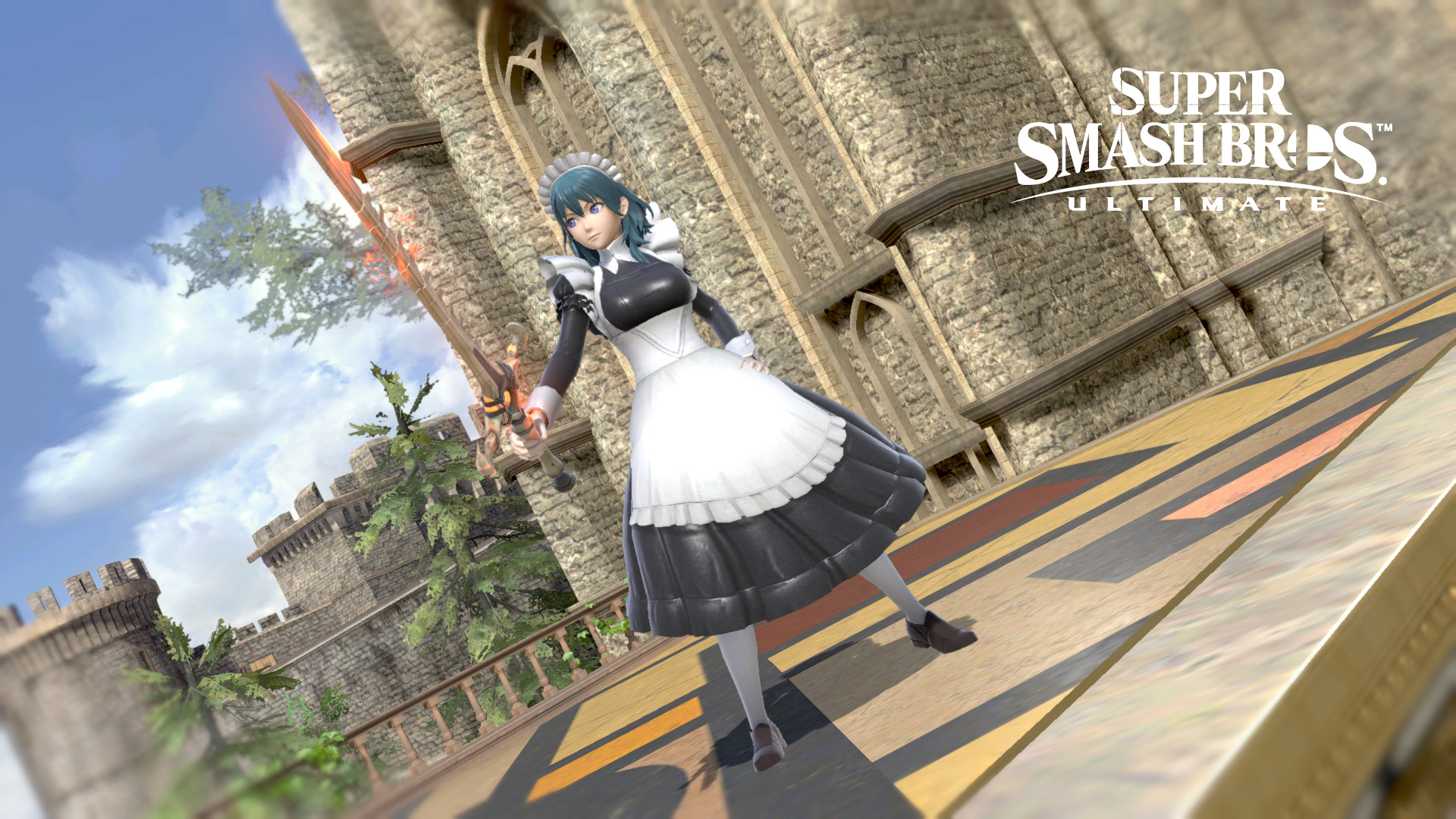 Byleth - Servant Attire Mod for Super Smash Bros. Ultimate | SSBU Mods