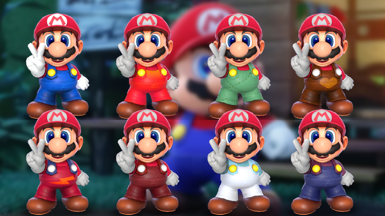 Ssbu Mario Render