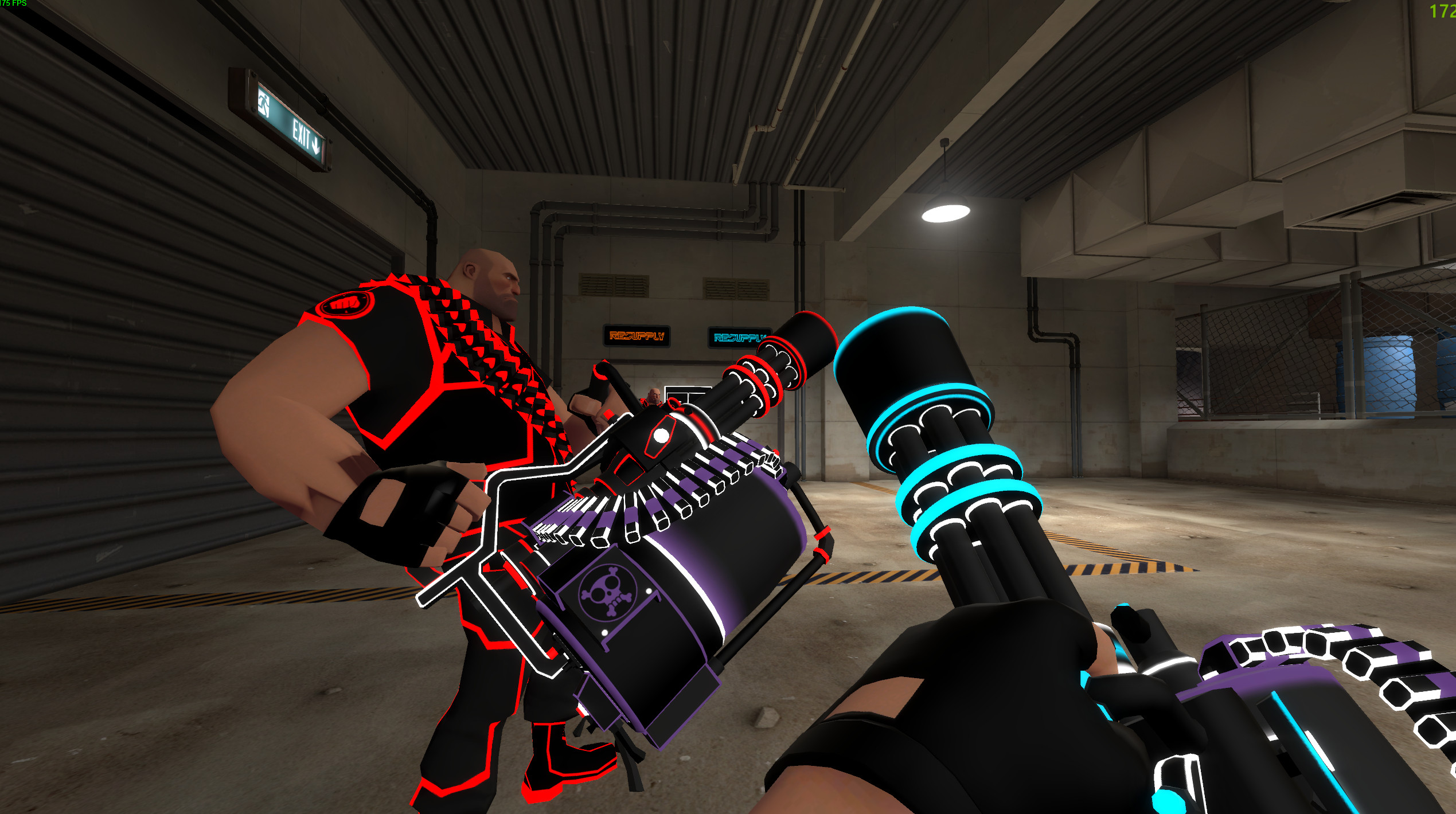 Tron Fortress Weapon Pack - Heavy Mod for Team Fortress 2 | TF2 Mods