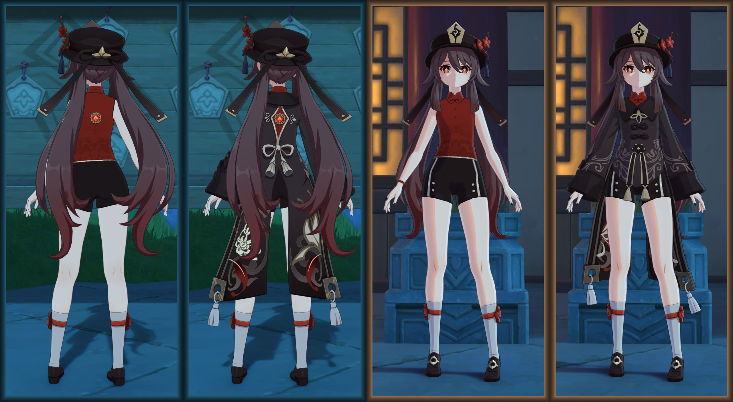 Hu Tao No Coat (SFW) Mod for Genshin Impact | GI Mods