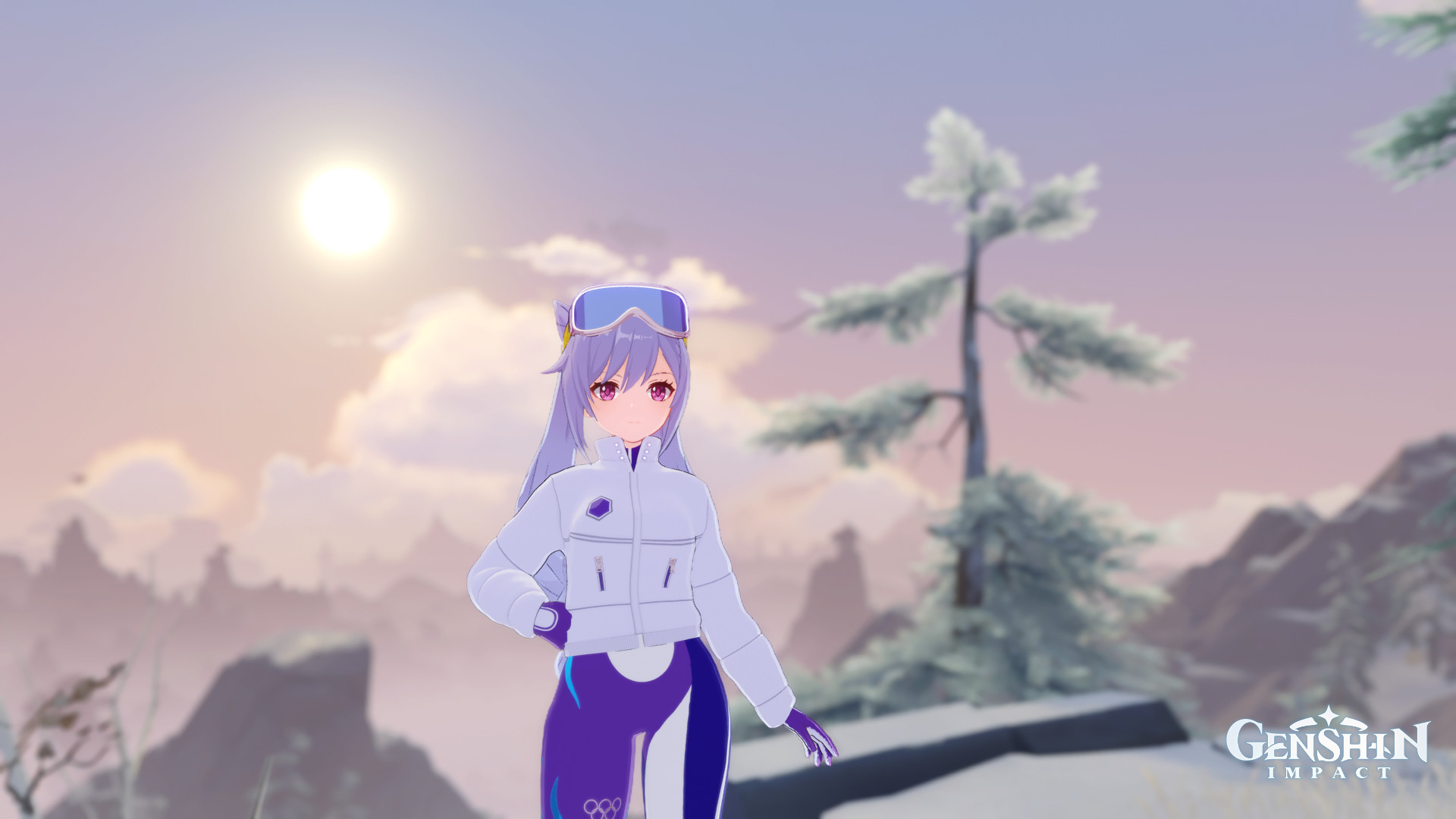 Keqing Winter Olympics Mod for Genshin Impact | GI Mods
