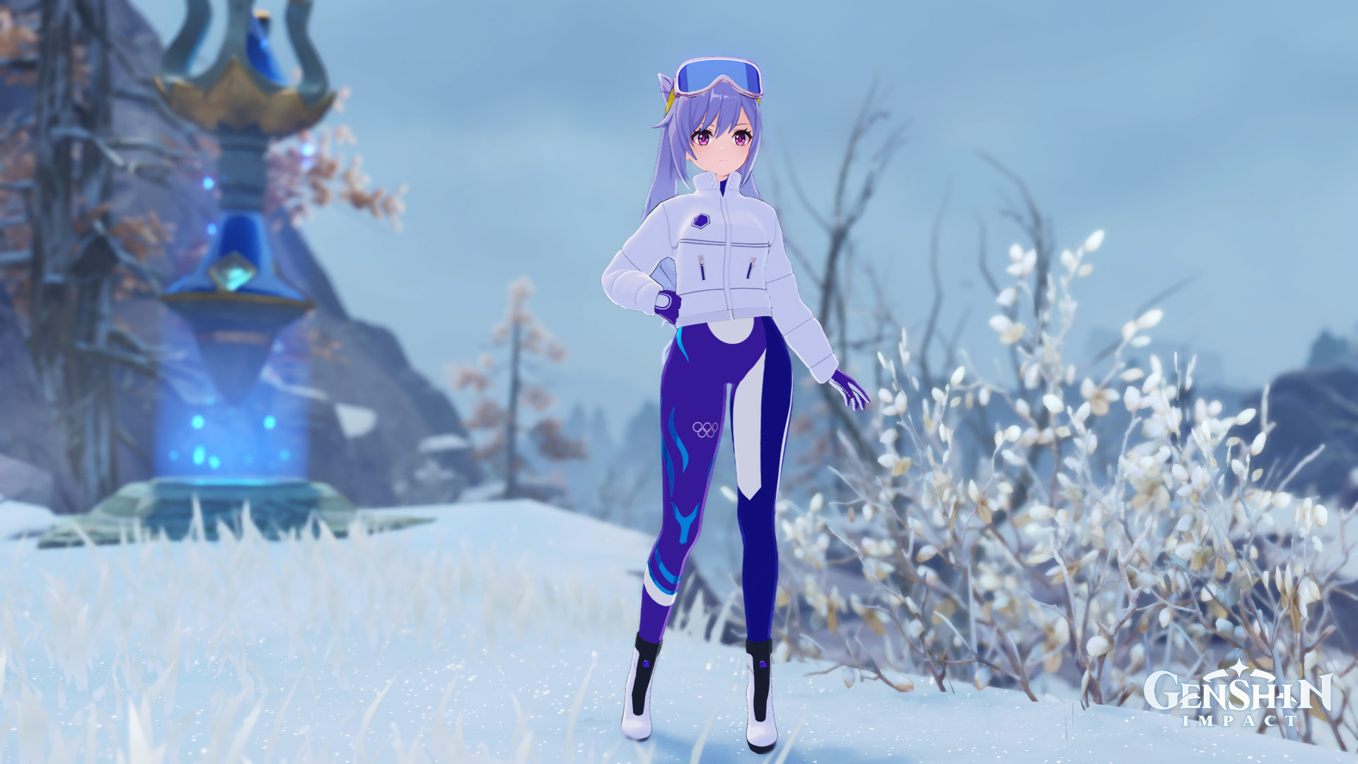 Keqing Winter Olympics Mod for Genshin Impact | GI Mods