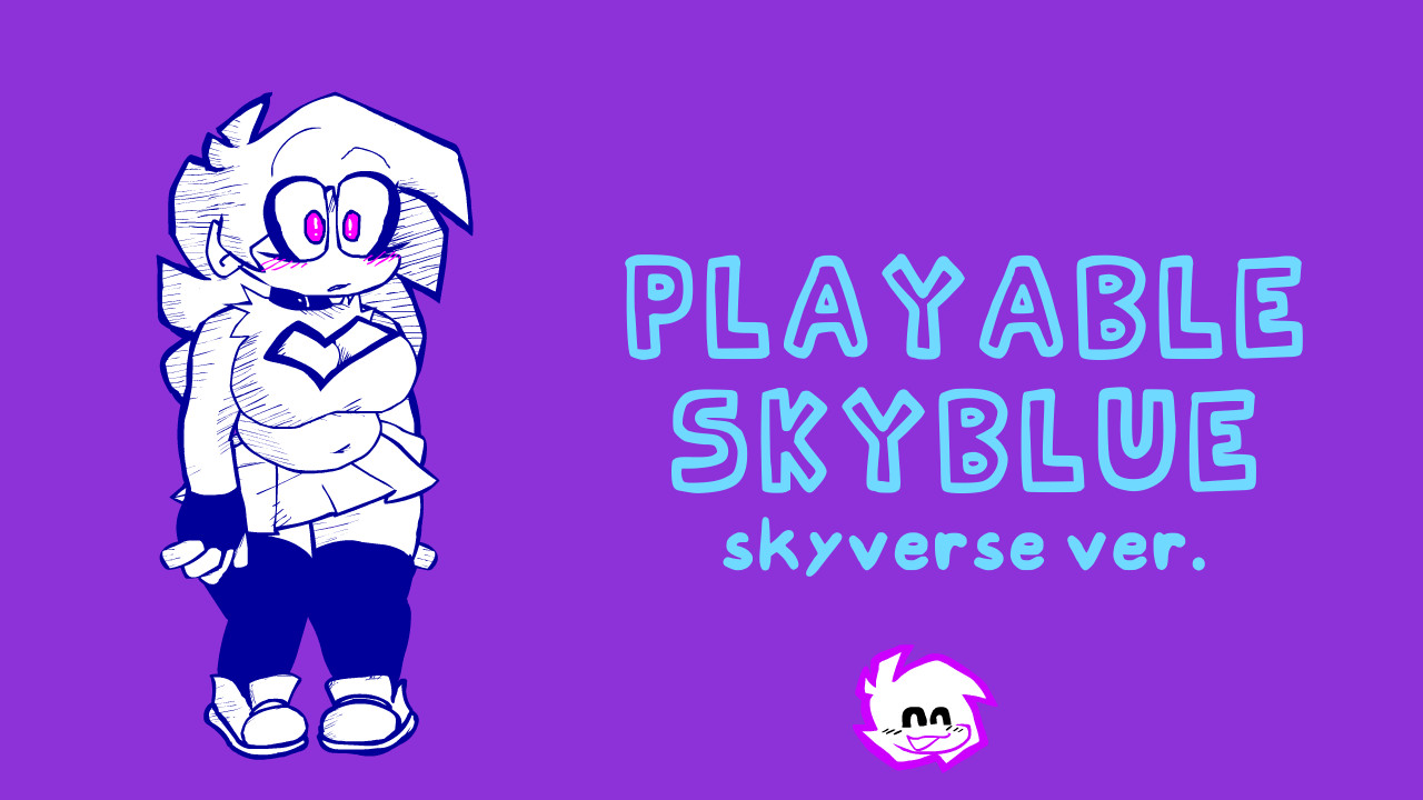 Skyblue Playable (Skyverse ver.) [PSYCH ENGINE] Mod for Friday Night ...