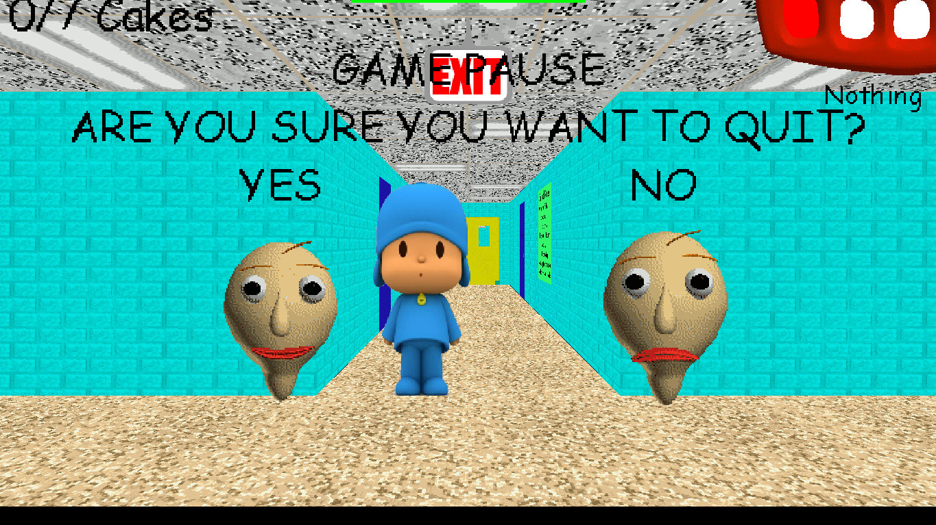 Pocoyo's Basics In Education And Cartoons Mod for Baldi's Basics ...