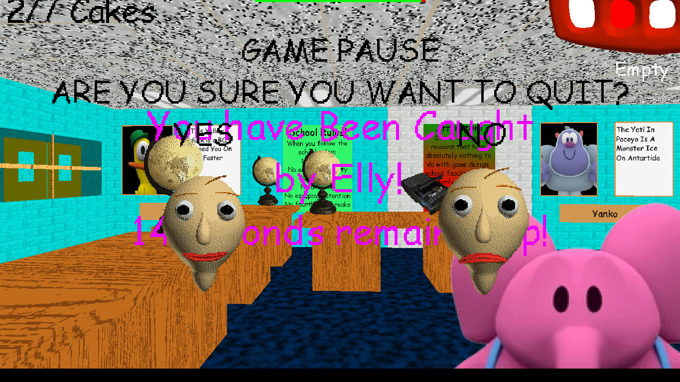 Pocoyo's Basics In Education And Cartoons Mod for Baldi's Basics ...