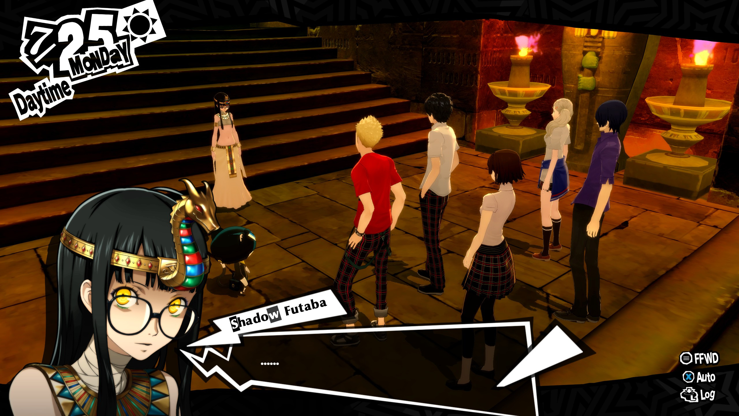 Black Hair Futaba Mod for Persona 5 Royal (PC) | P5R (PC) Mods