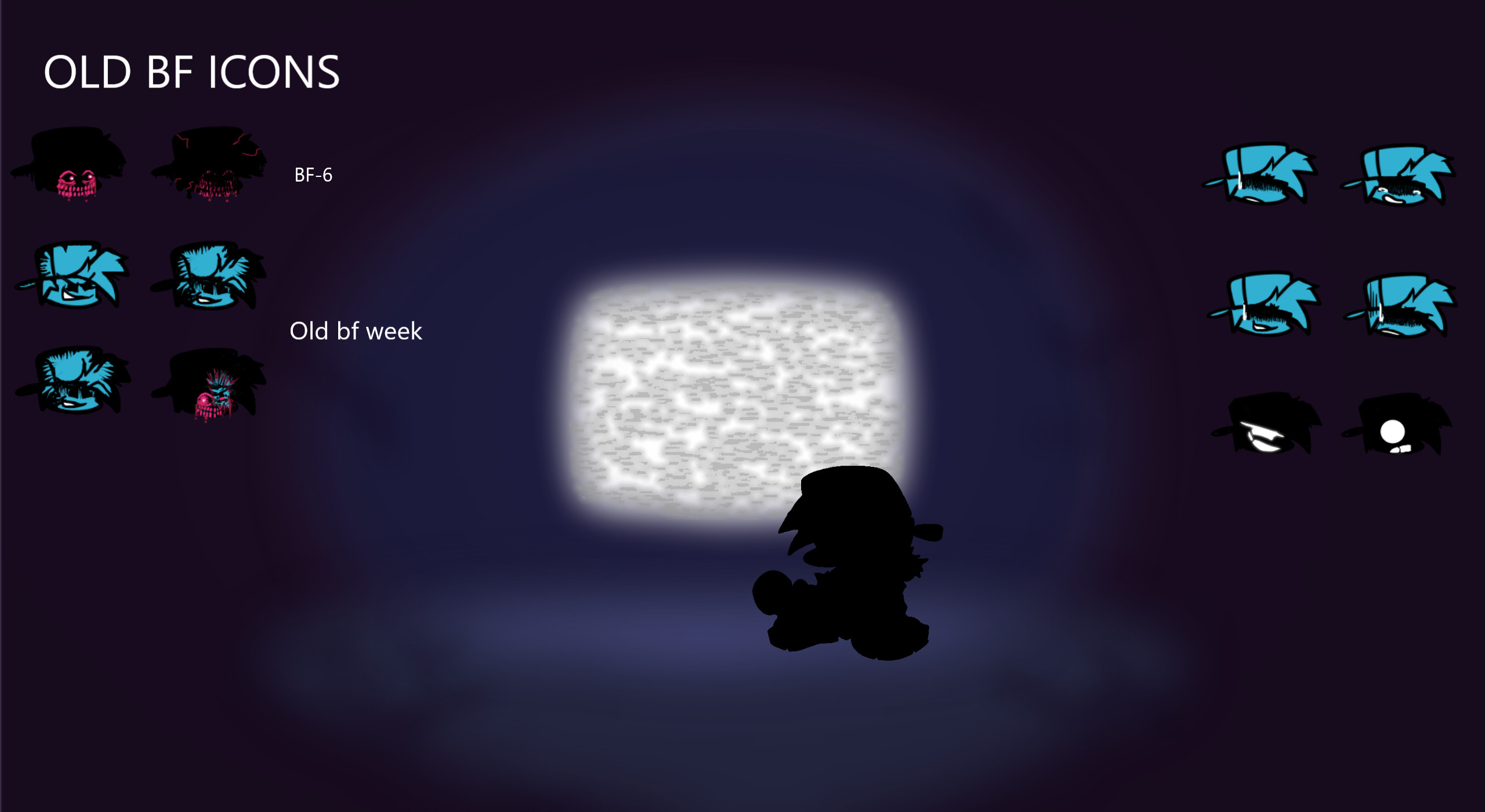 My FCR BF icons Mod for Friday Night Funkin' | FNF Mods