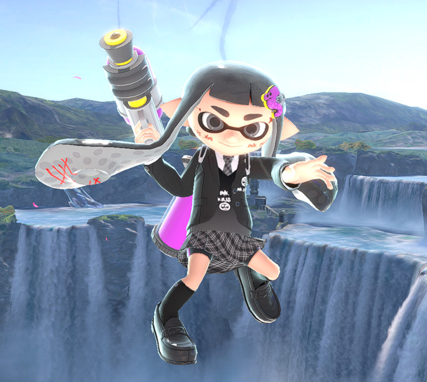 Emo Internet Edgelord Inkling (w/ UI!) Mod for Super Smash Bros ...