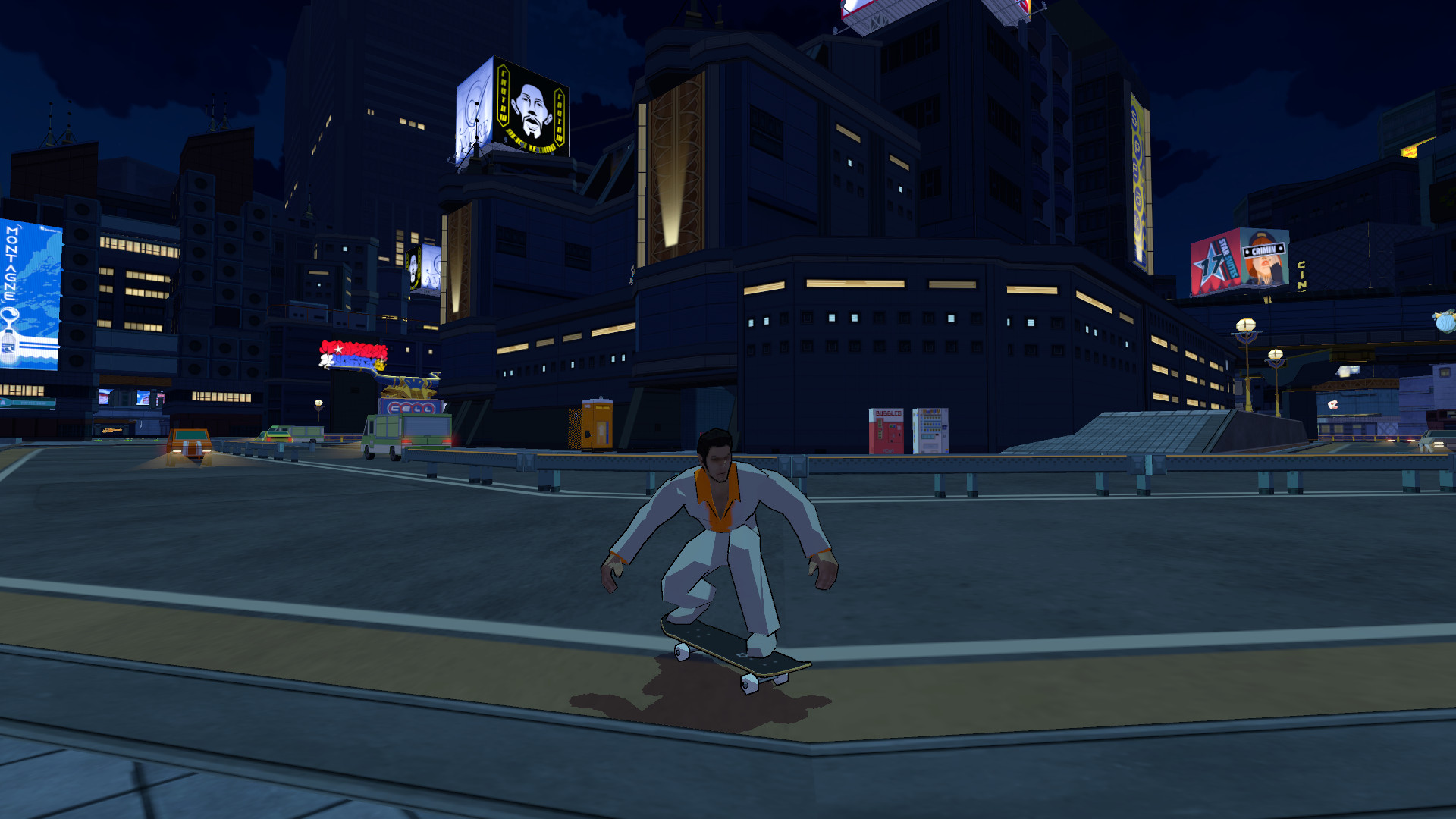 Low Poly Kiryu Mod for Bomb Rush Cyberfunk | BRC Mods